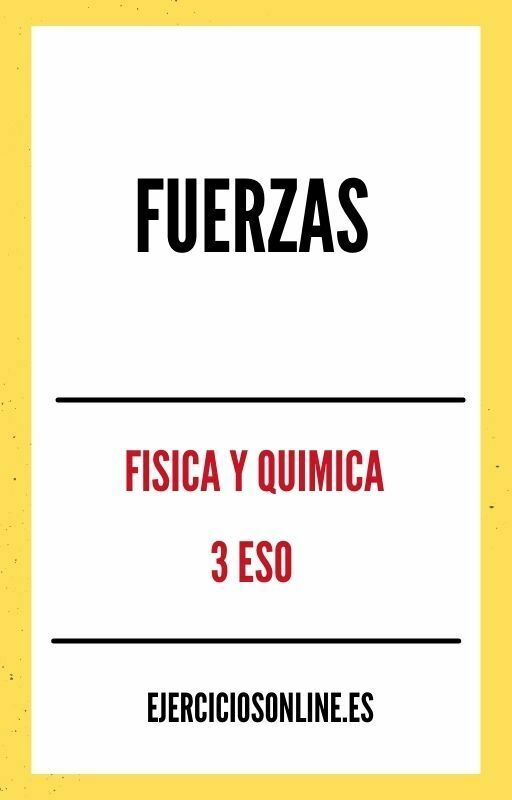 Ejercicios PDF de Fuerzas 3 ESO 】 2025