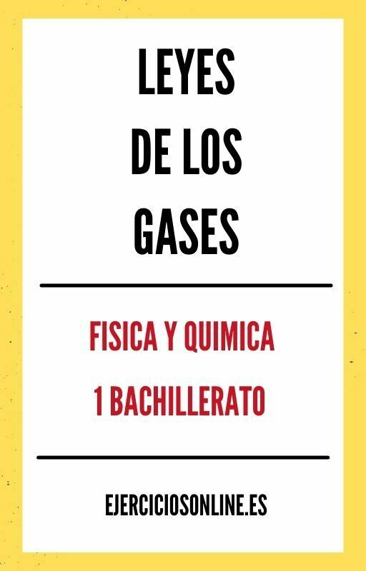 Ejercicios de Leyes De Los Gases 1 Bachillerato PDF 】 2025