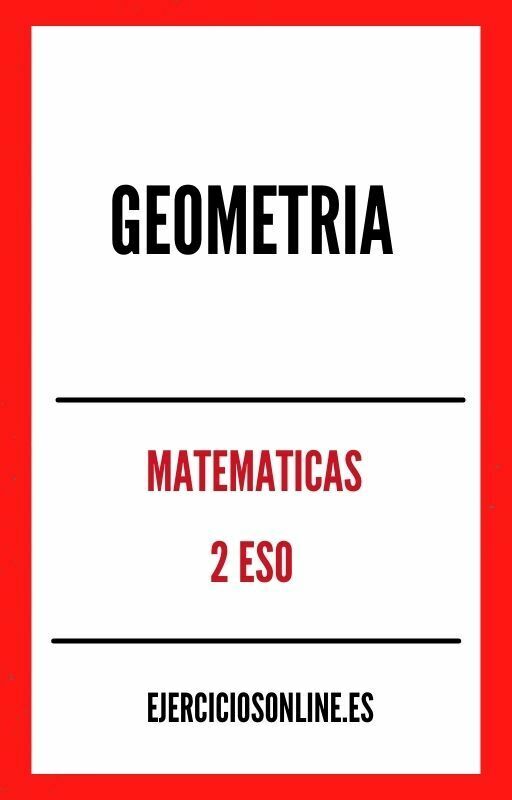 Ejercicios de Geometria 2 ESO PDF 】 2025